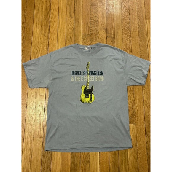 Hanes | Shirts | 205 Bruce Springsteen The E Street Band Tshirt Guitar ...